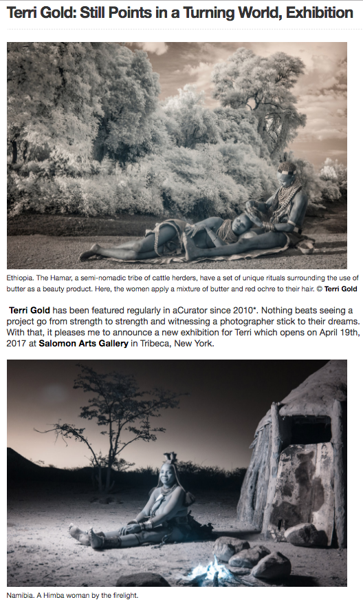 Terri Gold: Still Points in a Turning World featured on Photography ...